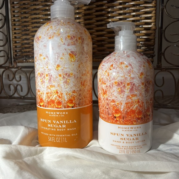 Bath & Body | Homeworx Slatkin Co Spun Vanilla Sugar Body Wash 34oz ...